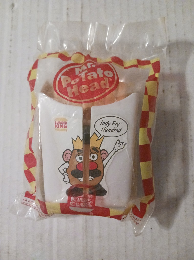 Happy Meall/burger King- Mr. Potato Head/pleakley (lilo& Stitch) - Etsy