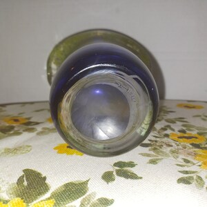 Teleflora Murano Glass Vase/ Green and Blue - Etsy