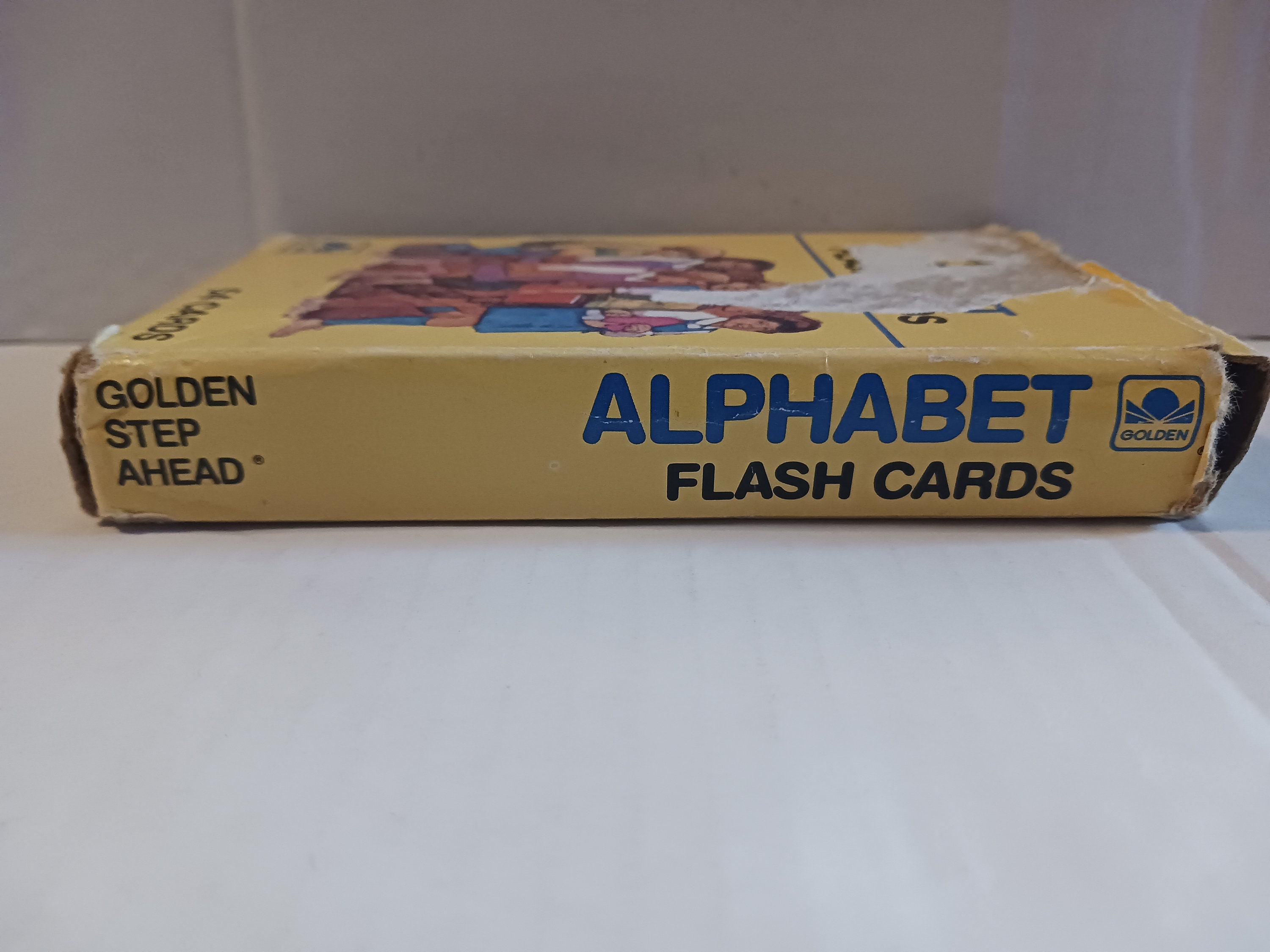 Golden Step Ahead-alphabet Flash Cards 54 Cards - Etsy