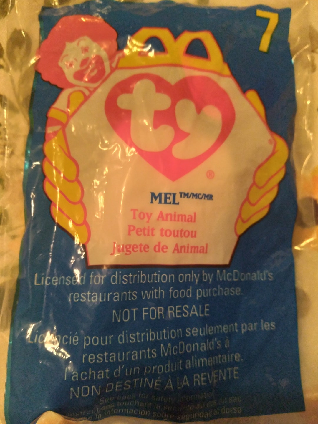 Vintage Mcdonald's Toy Ty "mel" Koala - Etsy