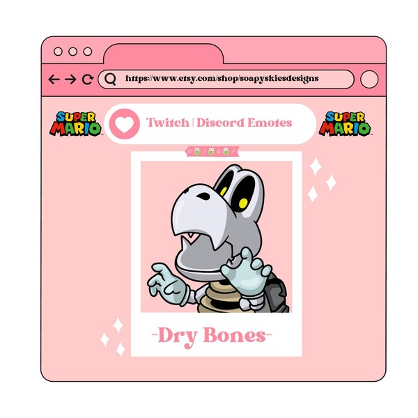 Twitch Emotes Bones - Etsy