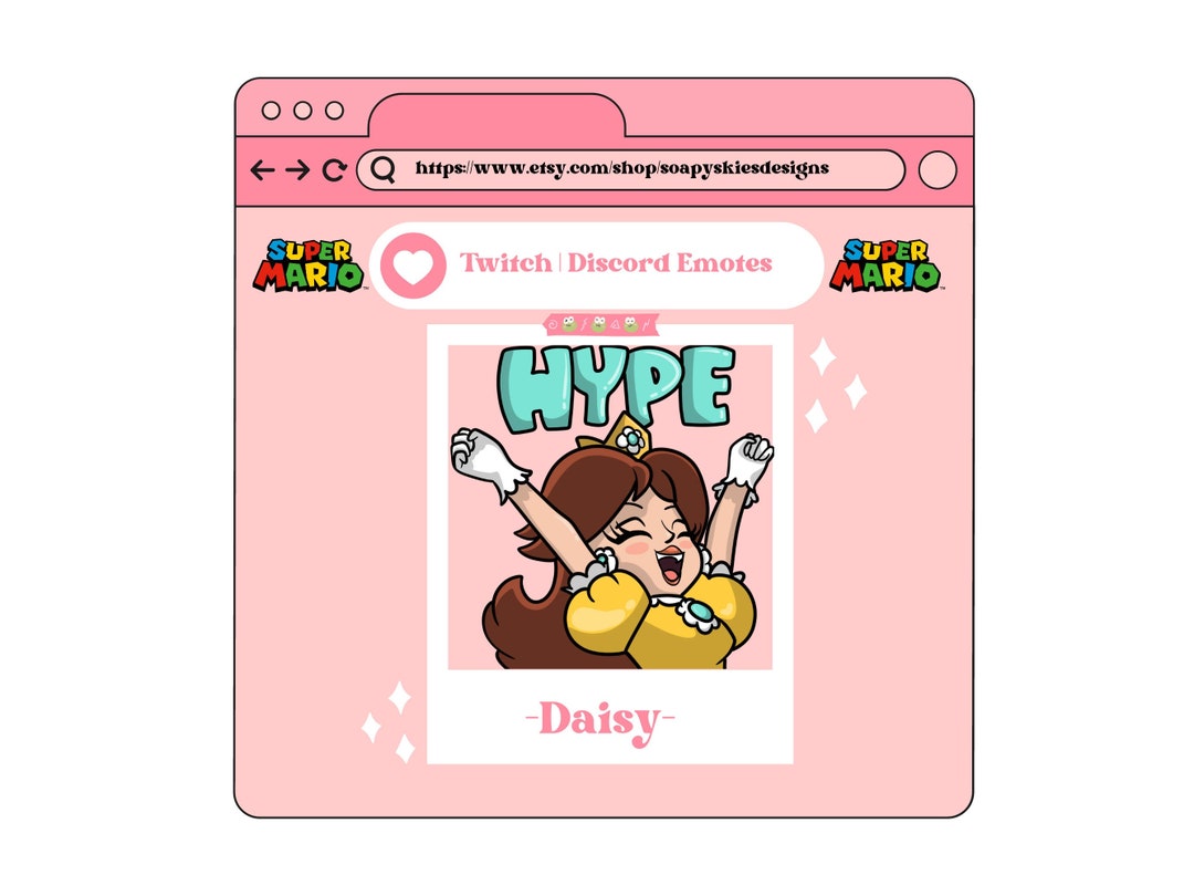 Daisy Twitch Discord Emote - Etsy Canada
