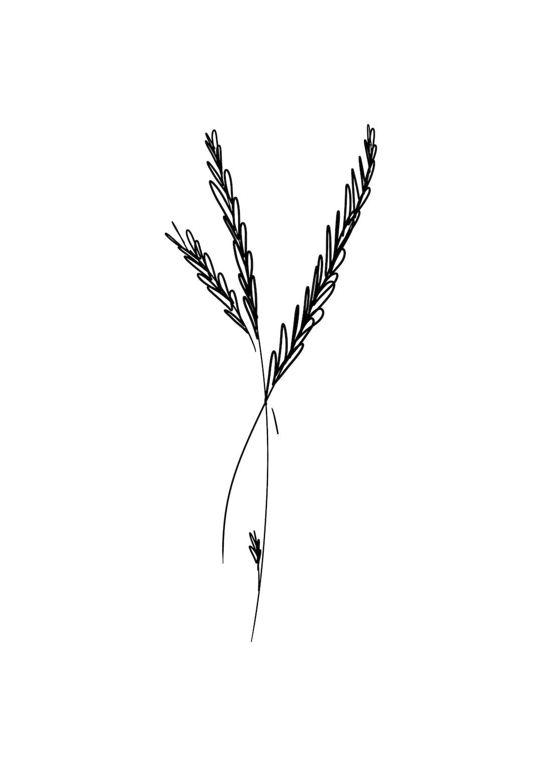 Wheat Print Digital Download - Etsy