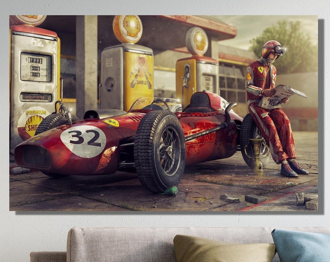 Formula 1 Canvas Art Formula 1 Car Formula 1 Photo Formula 1 Prints F1 ...
