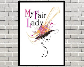 Fair Lady Wall Art - Etsy