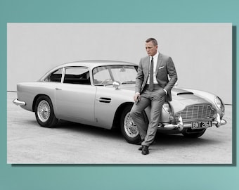 Daniel Craig Bond Poster - Etsy