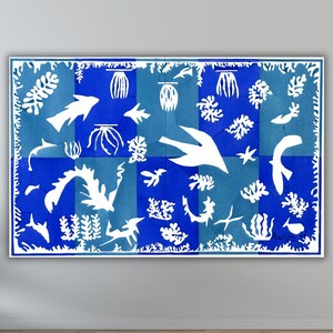 Henri Matisse Polynesia Poster Art Canvas,mid Century Modern Canvas ...