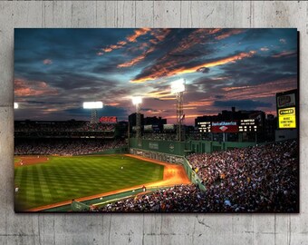 Fenway Park Wall Art Canvas - Etsy