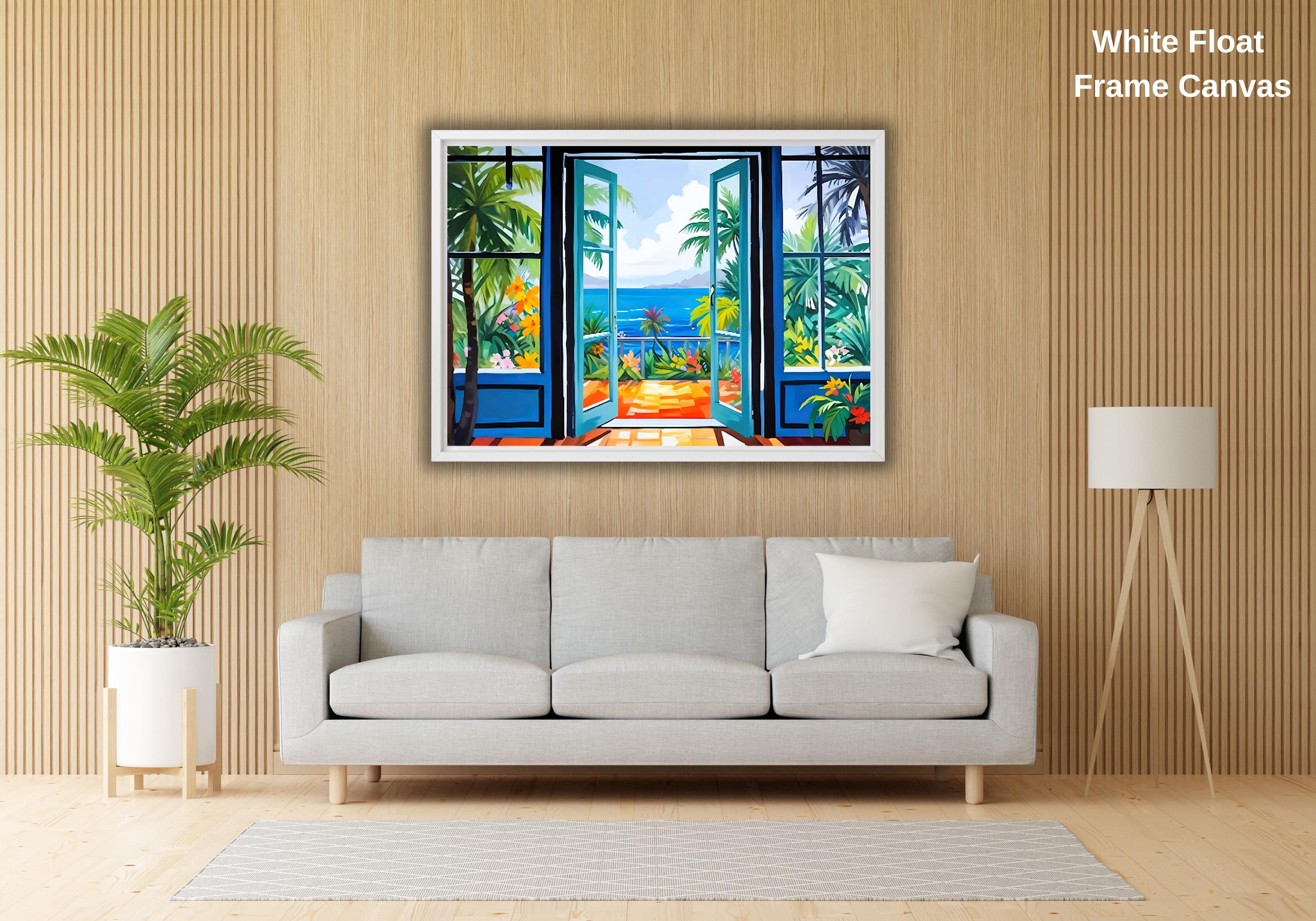 Henri Matisse the Open Window View Painting Poster/canvas Wall Art ...