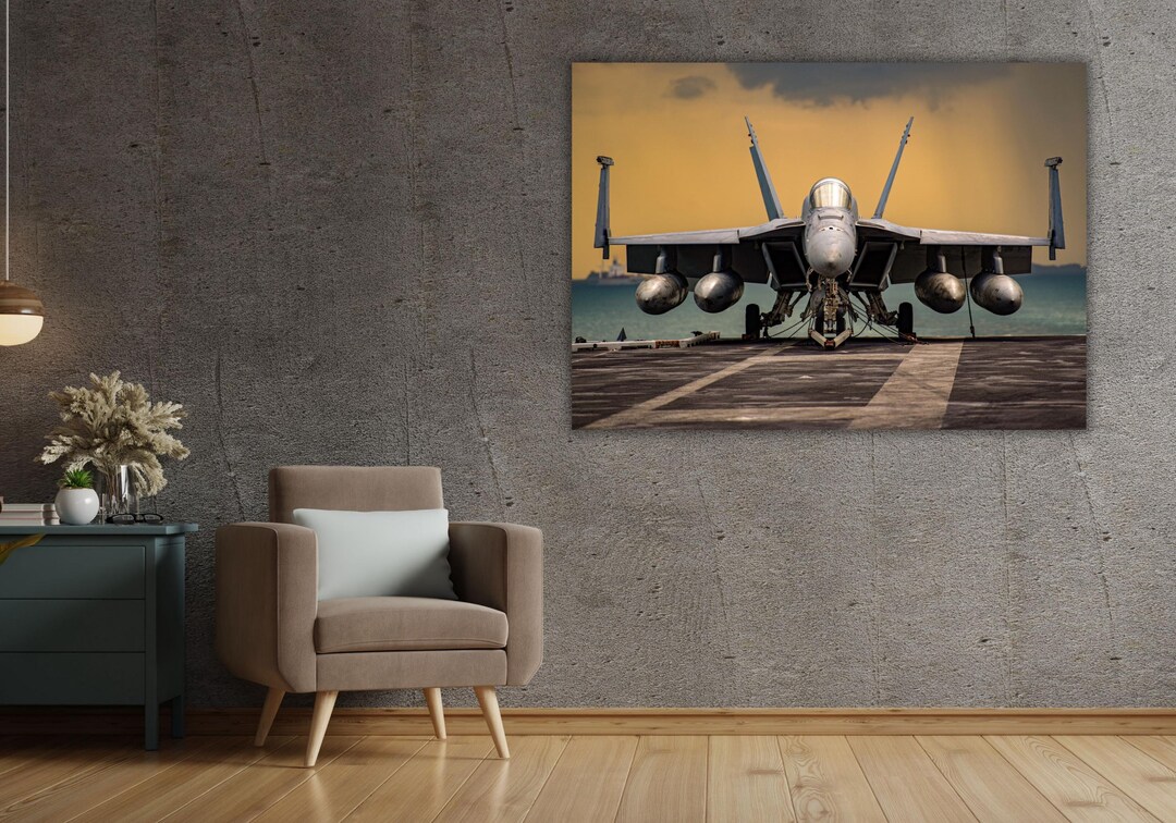 Military Jet Fighter Poster,fighter Jet Canvas Wall Art,combat Aircraft ...