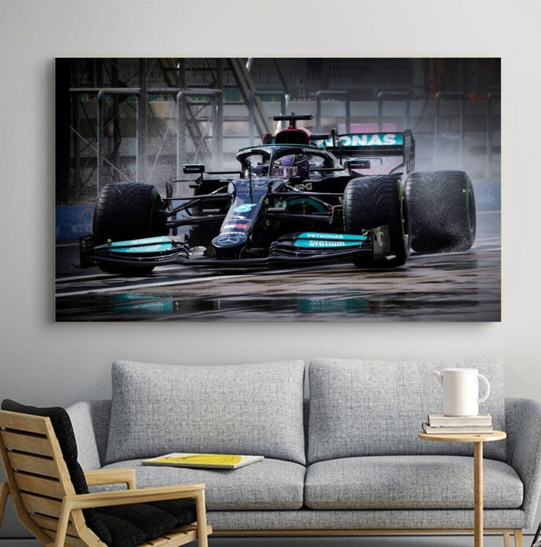 Lewis Hamilton Poster,lewis Hamilton Canvas Print Art,formula One F1 ...