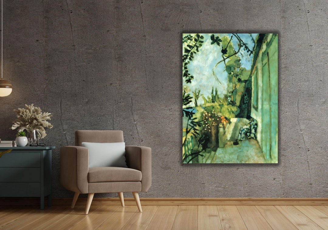 Henri Matisse the Terrace Saint-tropez Poster/canvas Wall Art,henri ...