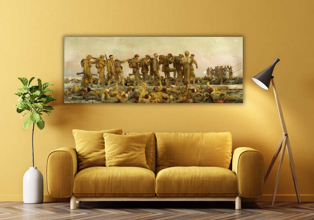 John Singer Sargent Gassed (1918-1919) Poster/canvas Wall Arts,john ...