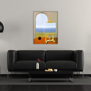 Rene Magritte the Human Condition Poster/canvas Wall Arts,rene Magritte ...