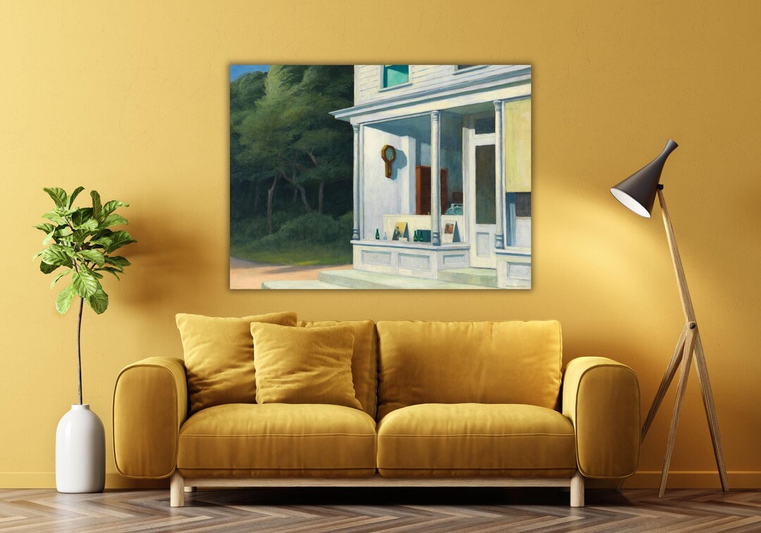 Edward Hopper 7 Am Wall Art Print,edward Hopper Seven A.m Art Canvas ...