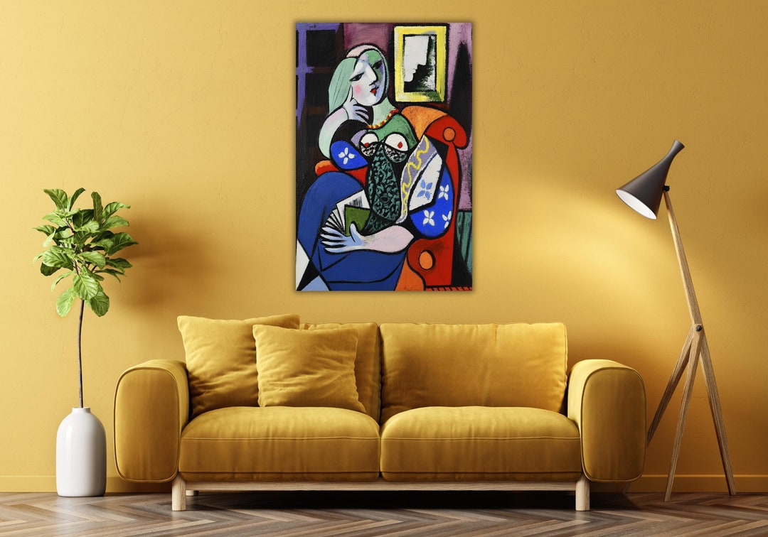 Femme Ingres Face to Face Poster Print Canvas Wall Art by Pablo Picasso ...