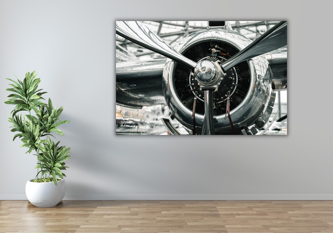 Airplane Turbine Poster Art Canvas Print,aviation Poster Art,aviation ...
