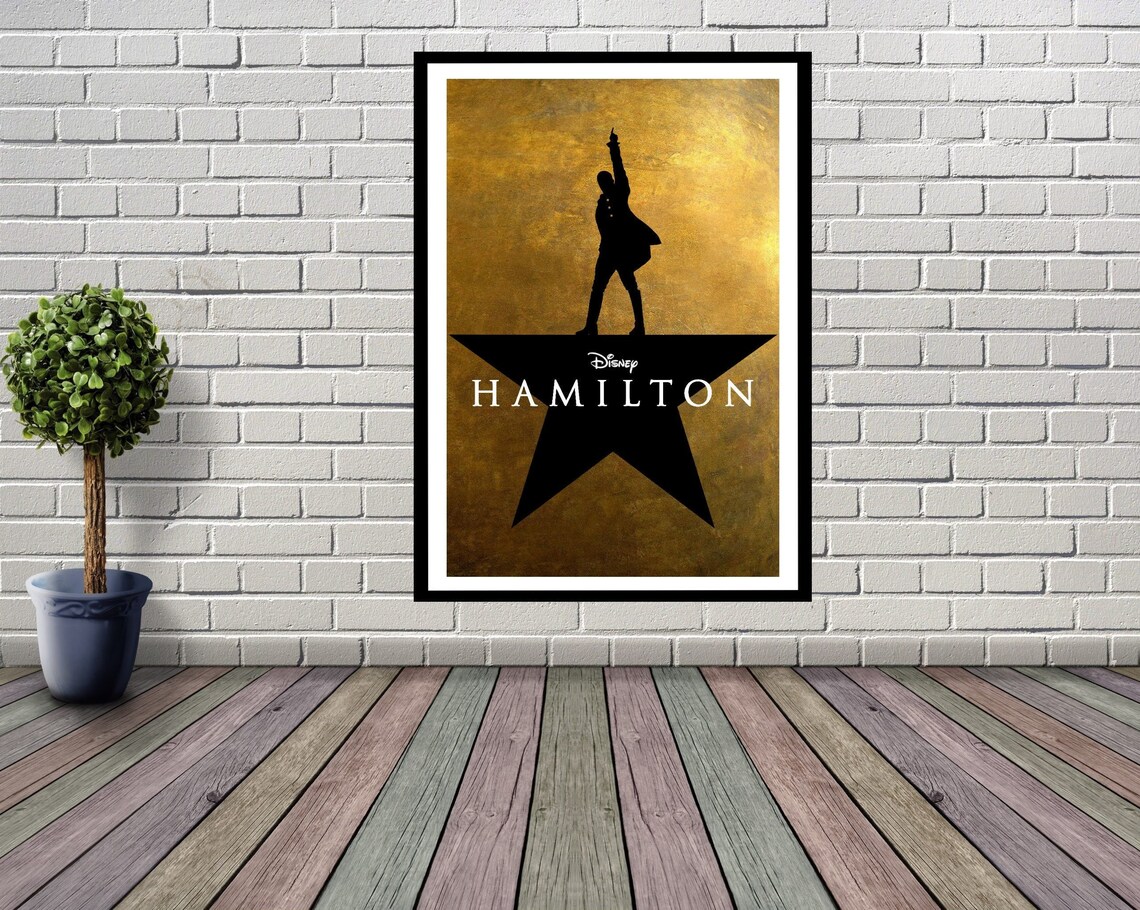 Hamilton Musical Theatre Art Poster Print,hamilton Musical Theatre ...