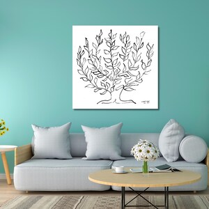 Henri Matisse the Plain Tree 1951 Poster Art Canvas,reproduction Print ...