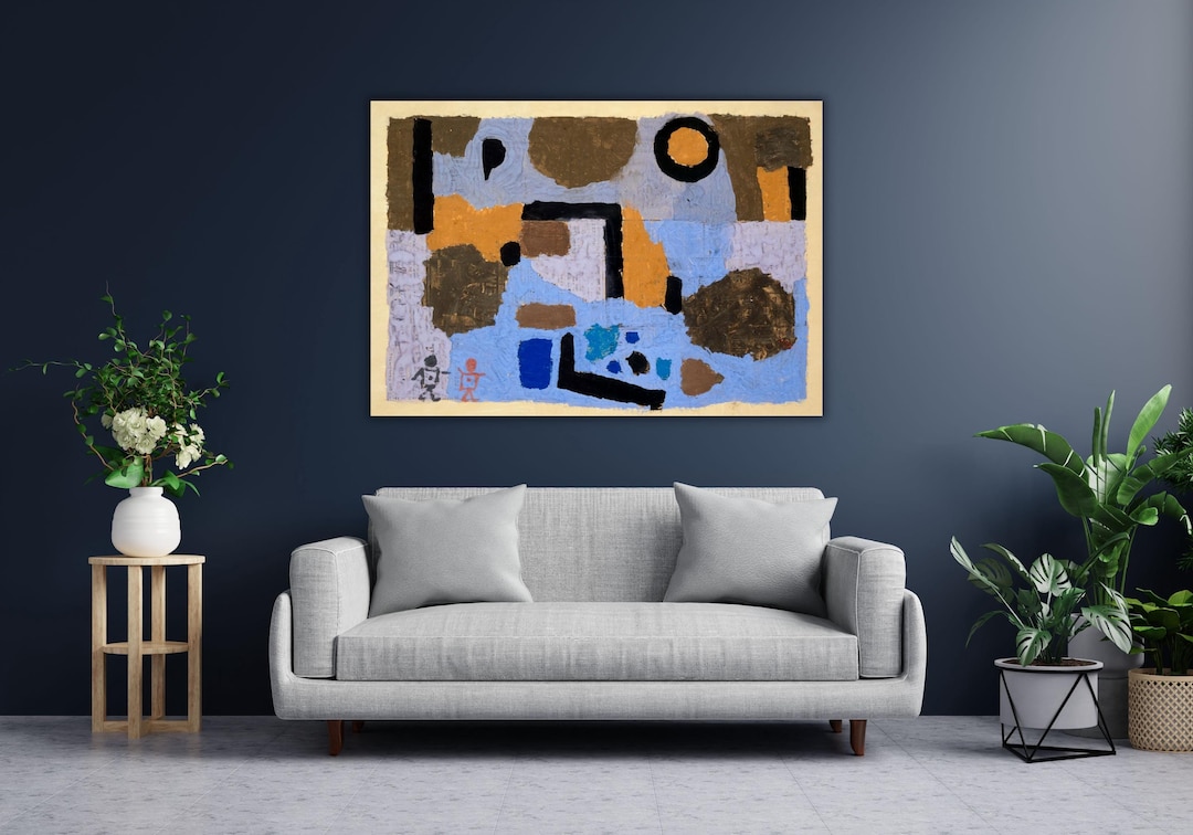 Paul Klee With the Two Lost Ones (1938) Canvas Wall Art,paul Klee ...