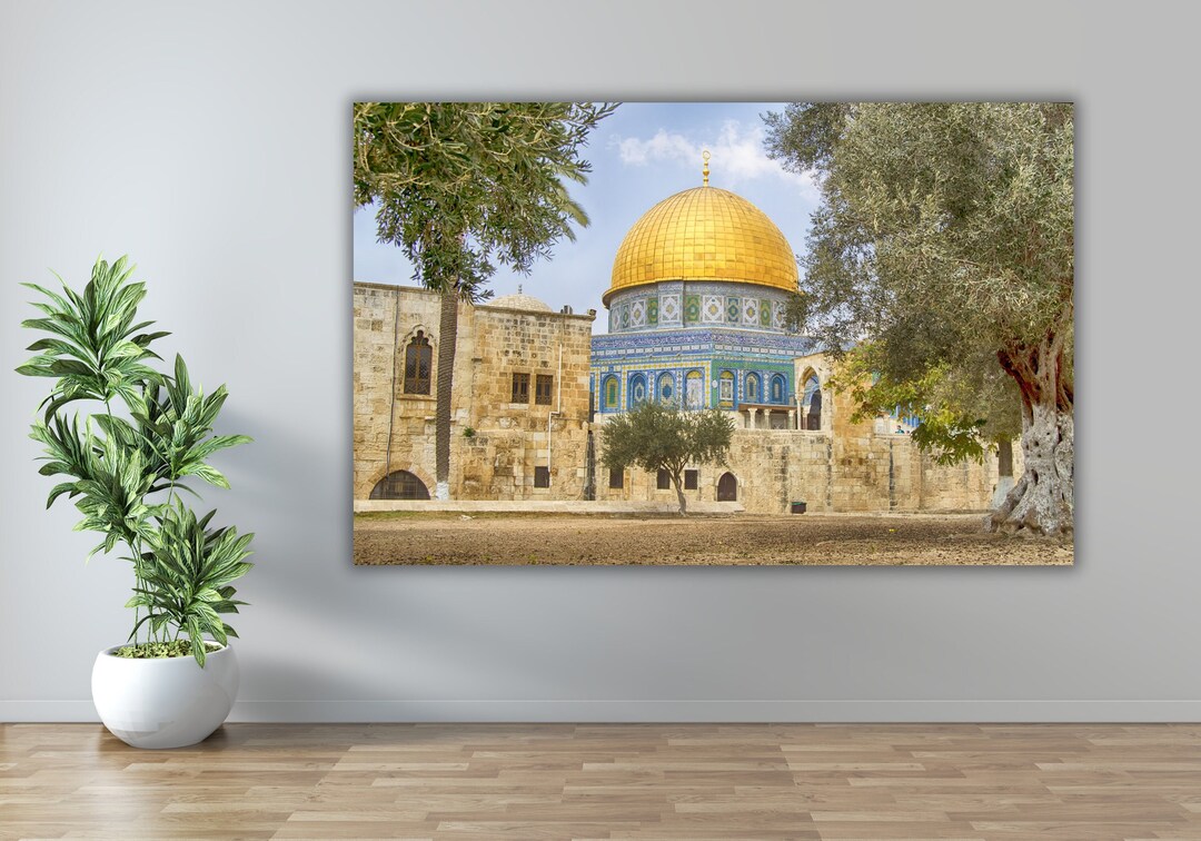 Masjid Al Aqsa Poster Art Print,masjid Al Aqsa Wall Art,jerusalem ...