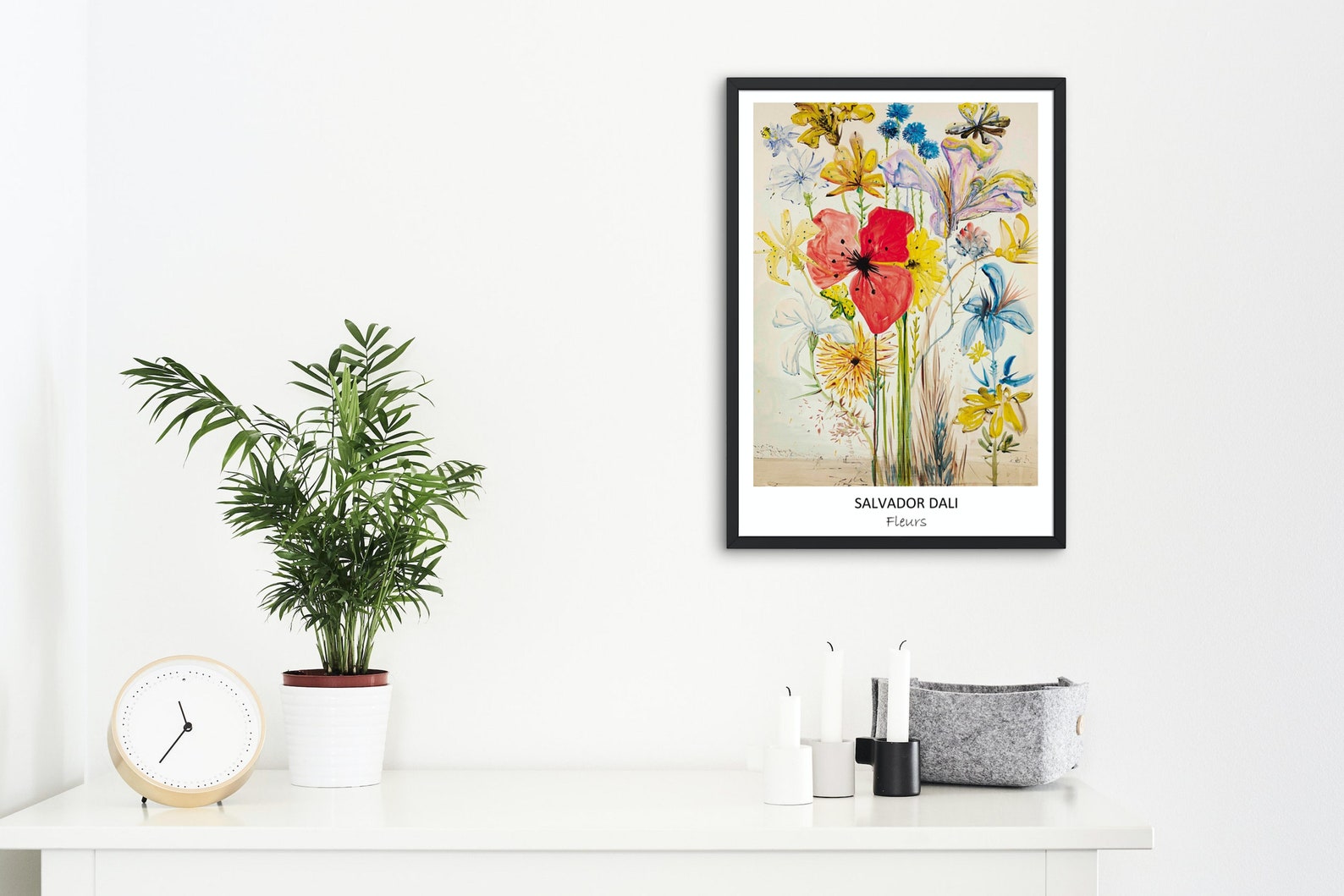 Set of 3 Salvador Dali Canvas Wall Arts,custom Salvador Dali Paintings ...