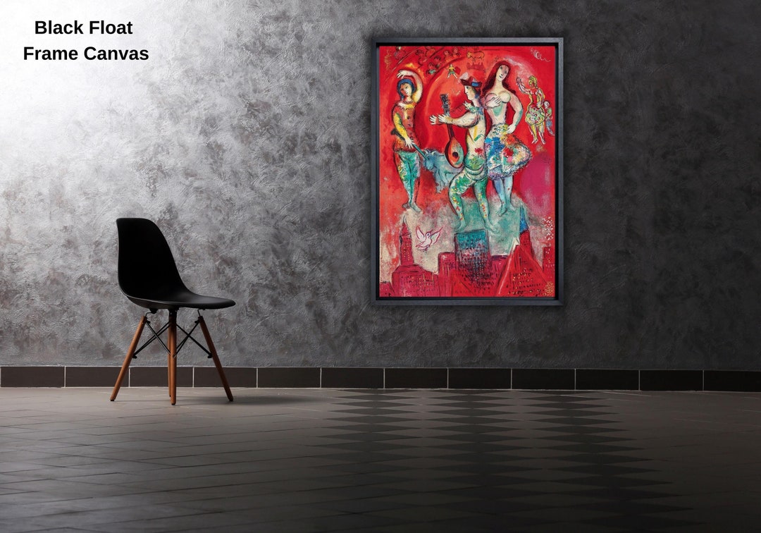 Marc CHAGALL Carmen 1966 Canvas Wall Art,bride and Dancers Canvas Print ...