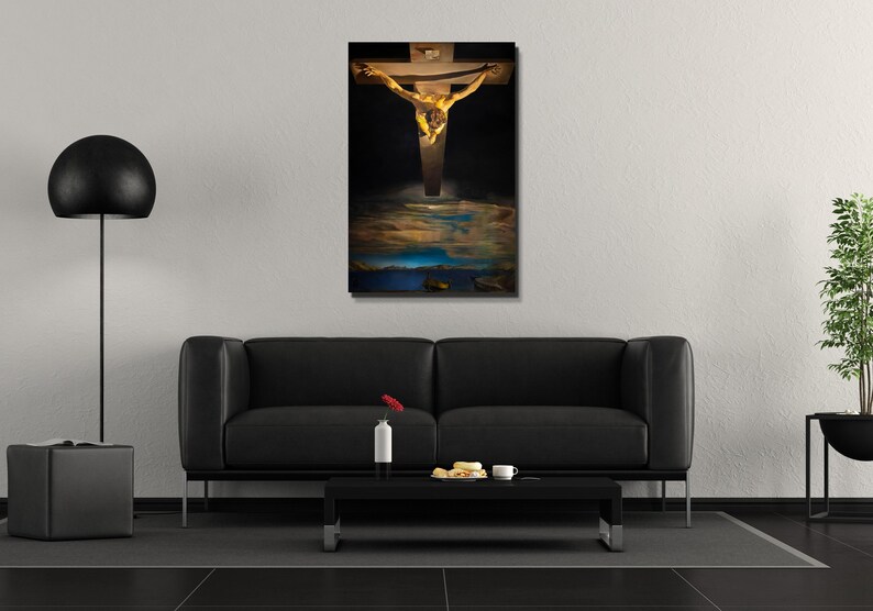 Salvador Dali Christ of St John of the Cross Canvas Wall Art Print,lord ...