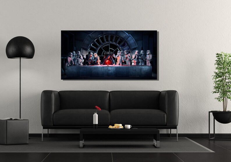 Star Wars Last Supper Poster Print Artstar Wars Last Supper - Etsy