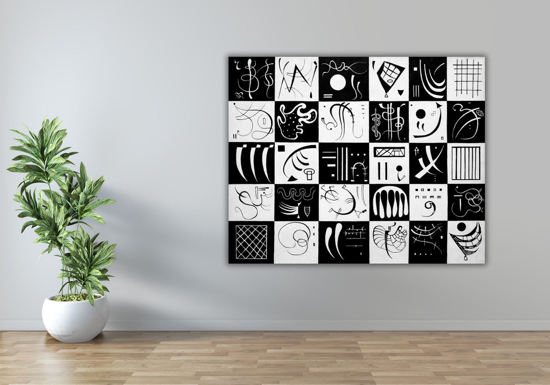 Kandinsky Thirty Painting Wall Art Canvas,wassily Kandinsky Art,modern ...
