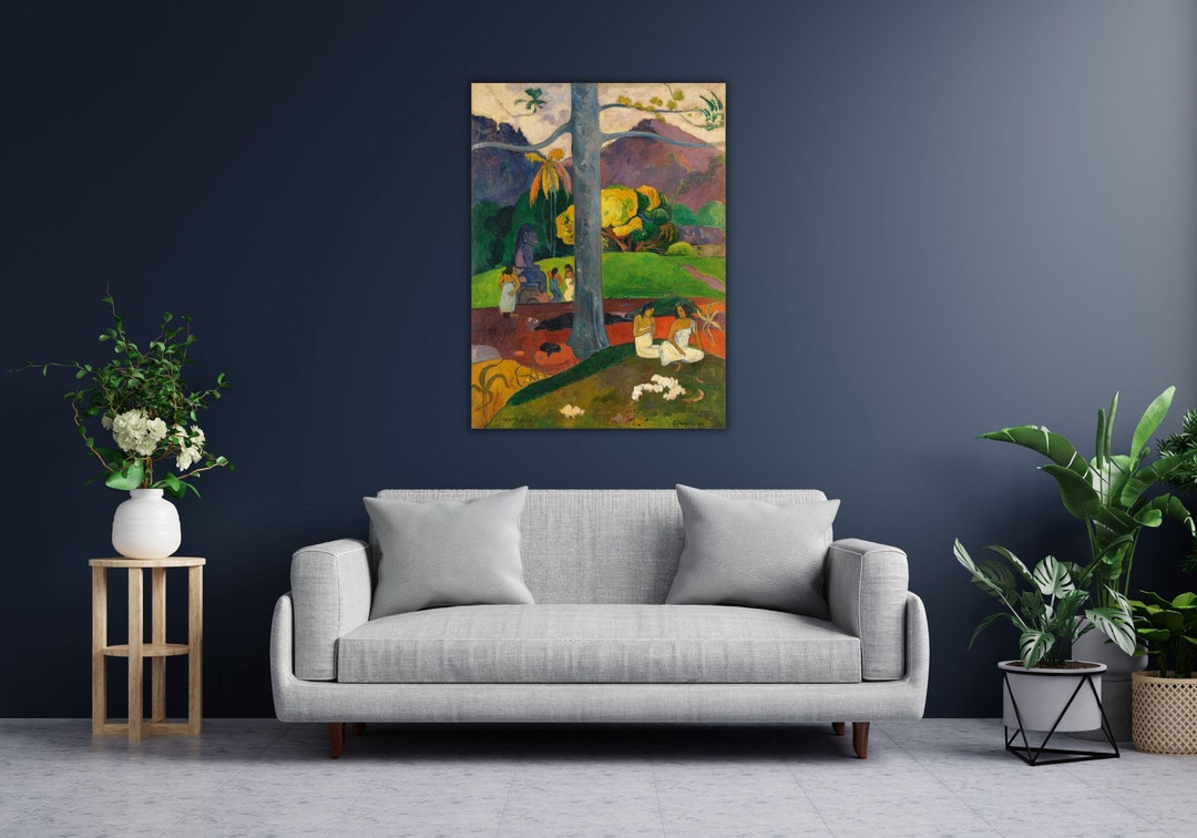Paul Gauguin Mata Mua Art Poster Art Canvas,paul Gauguin Canvas Wall ...