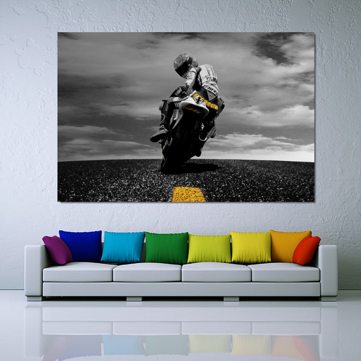Valentino Rossi Wall Art
