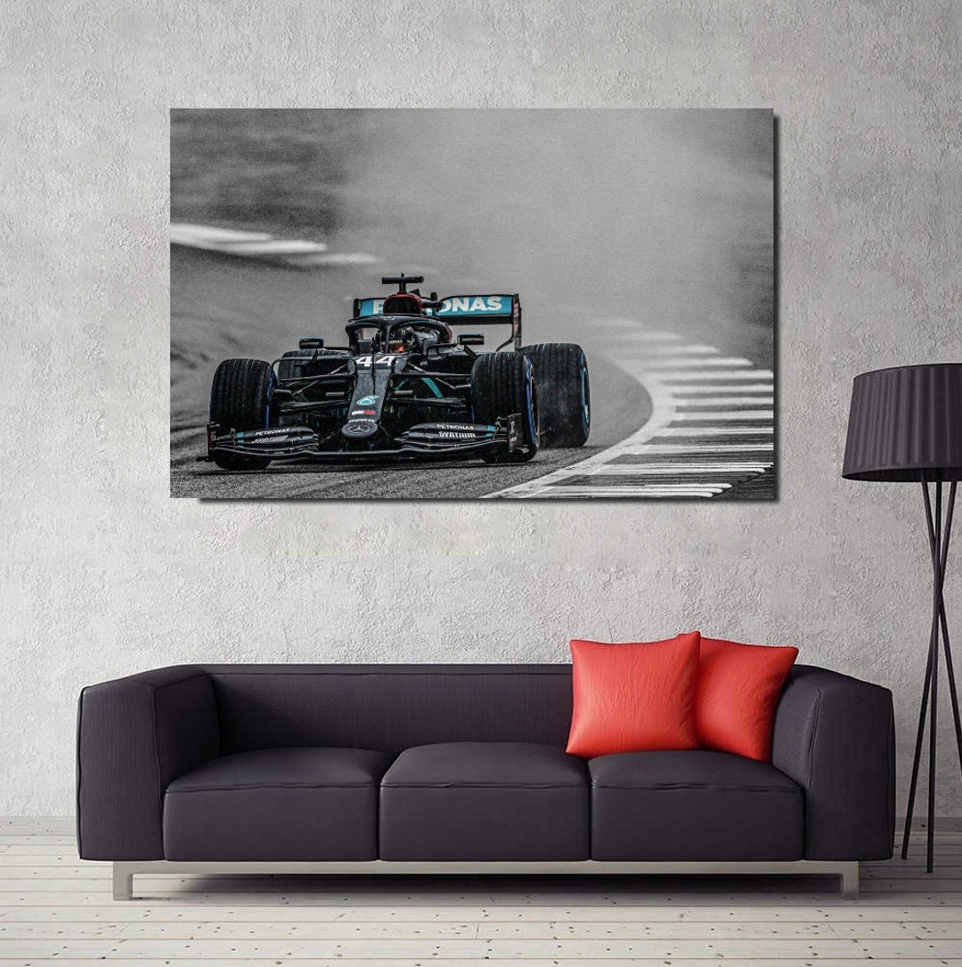Lewis Hamilton Canvas Art,lewis Hamilton Poster,lewis Hamilton Canvas ...