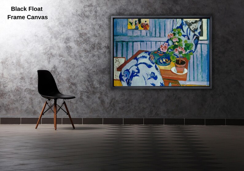 Henri Matisse Still Life With Geraniums Art Poster/canvas Wall Art ...
