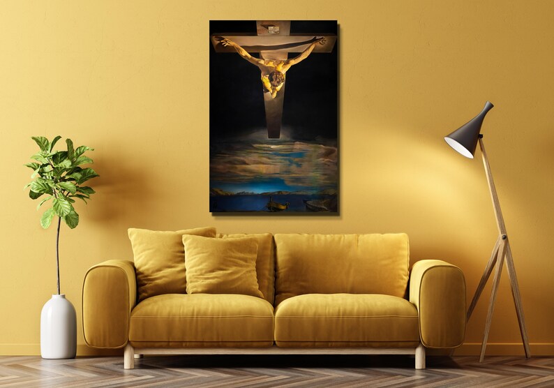 Salvador Dali Christ of St John of the Cross Canvas Wall Art Print,lord ...