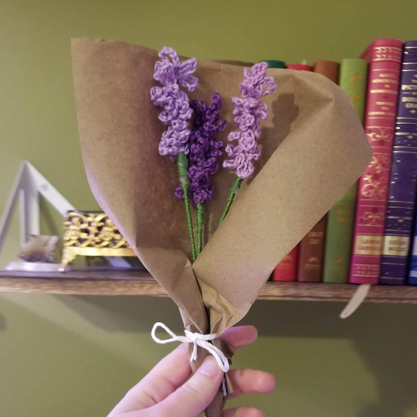 Lavender Bouquet Crochet Pattern Pdf - Etsy