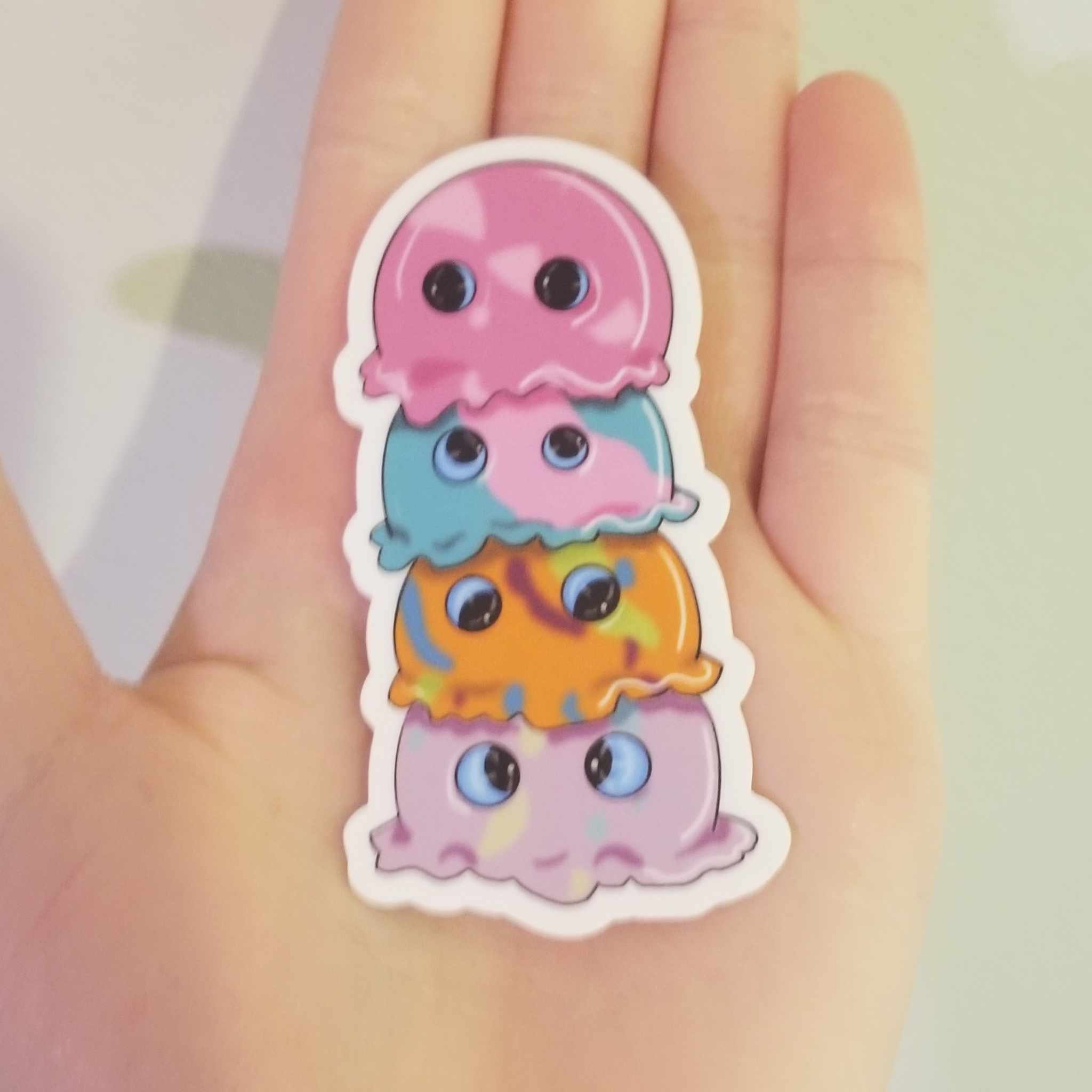 Eco Octo Waterproof Sticker, Octopus Sticker - Etsy