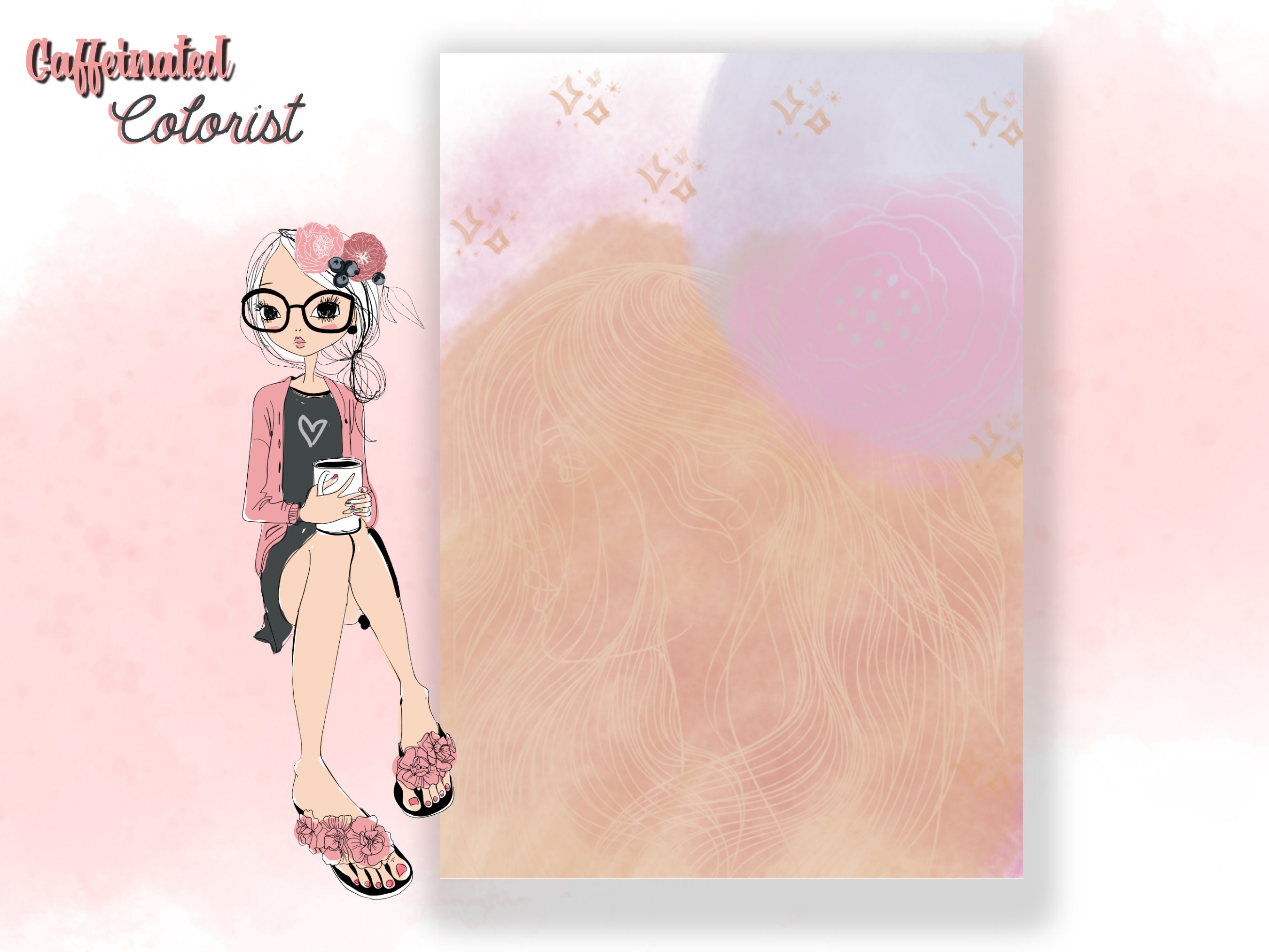 Backwards Adult Coloring Pages, Floral Doodles, Water Color Art, Doodle ...