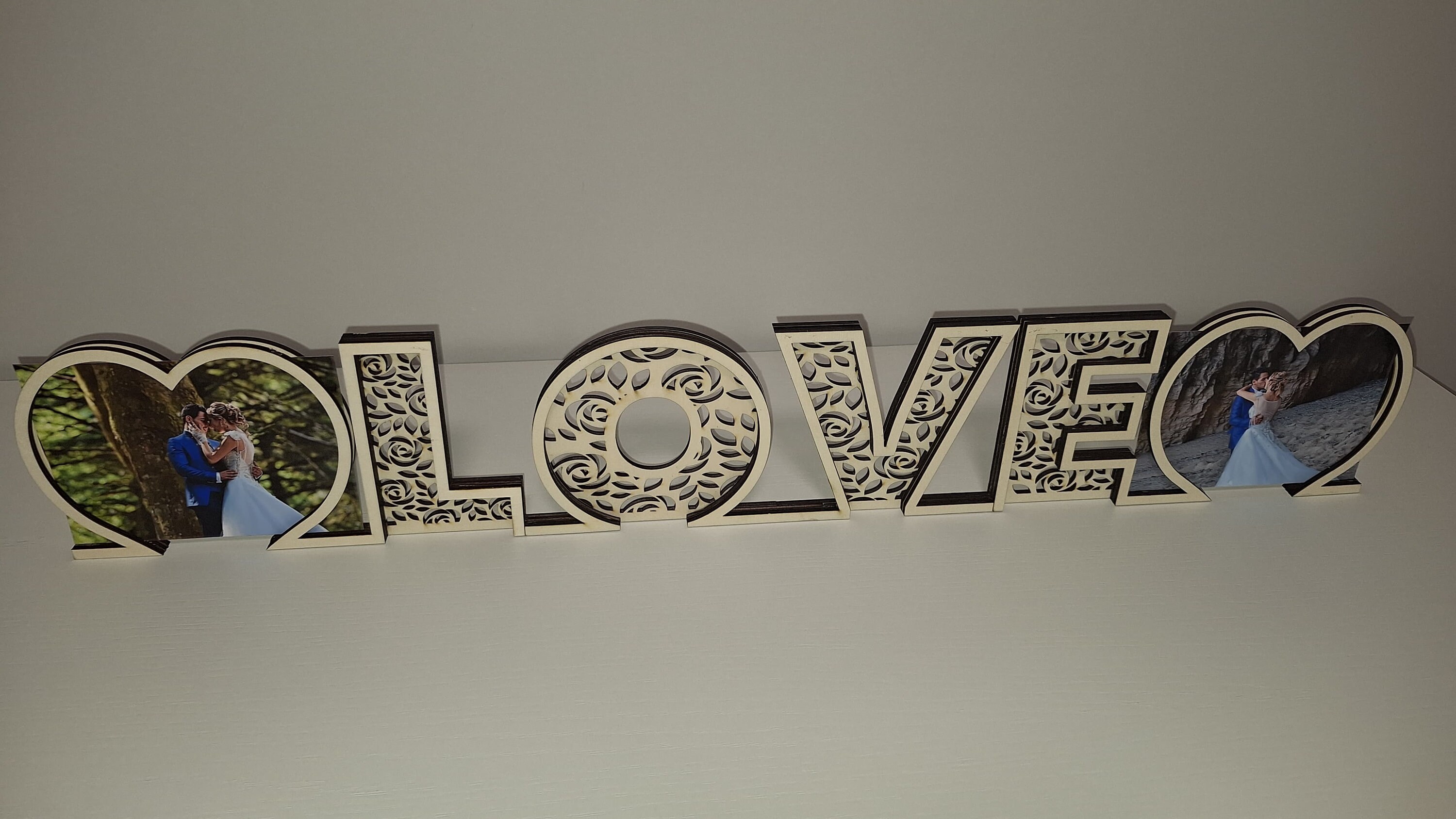 Photo Frame SVG, Love Frame Laser Cutting File, for Him for Her ...