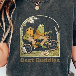 Frog and Toad T-shirt, Cottagecore Shirt, Vintage Classic Book Tshirts ...