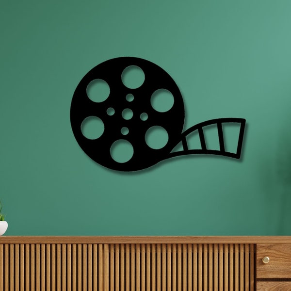 Metal Movie Reel Wall Decor - Etsy