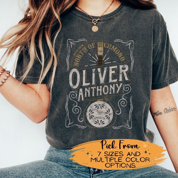 Oliver Anthony Shirt - Etsy