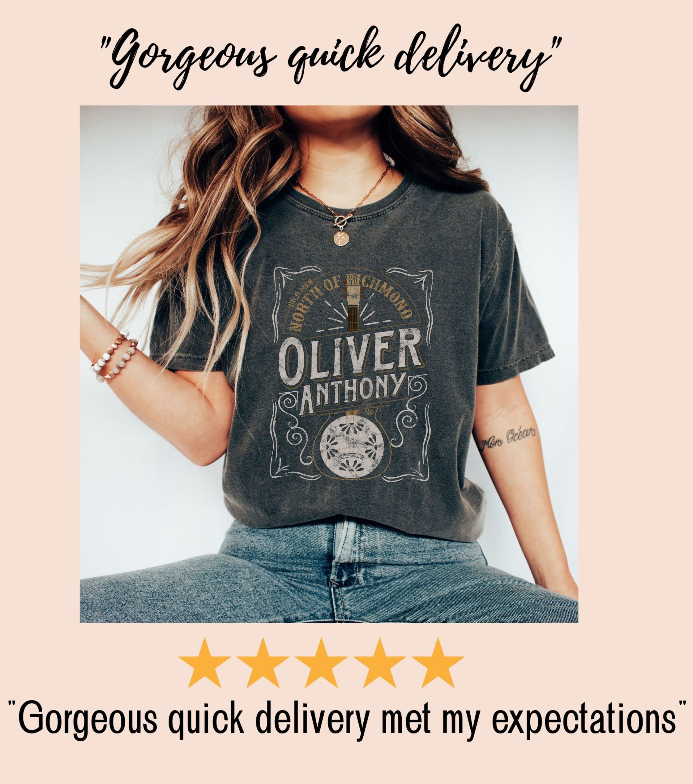 Rich Men North of Richmond Shirt Oliver Anthony Shirts - Etsy
