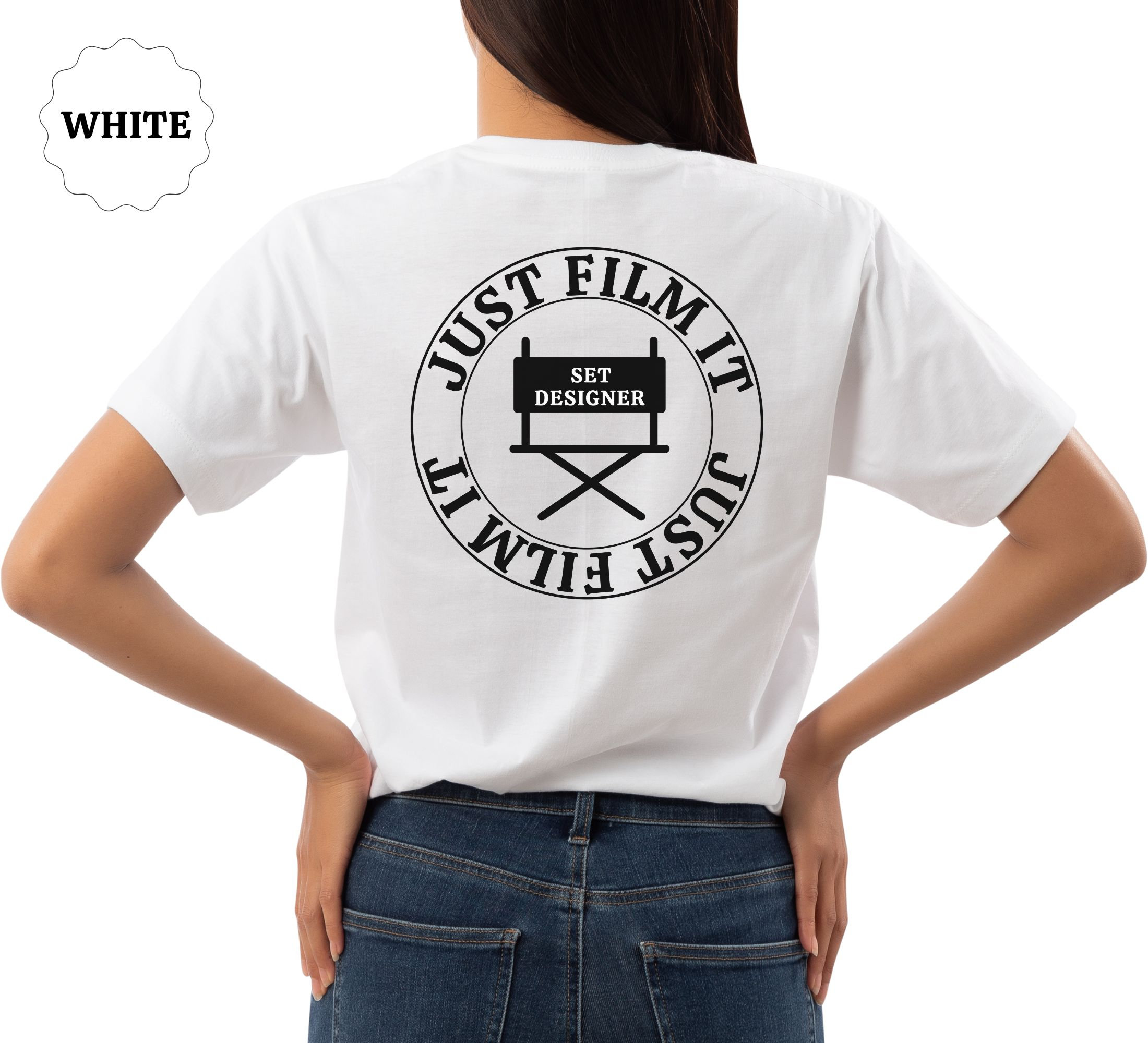 Film Shirt Set Designer T-shirt Just Film It Shirts Behind - Etsy