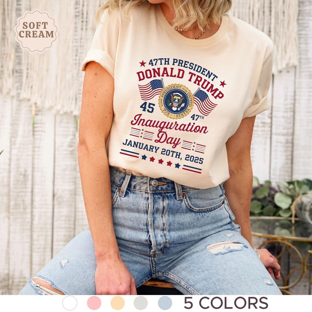 Trump Inauguration 2025 Shirt, Inauguration Day Sweater, Presidential ...