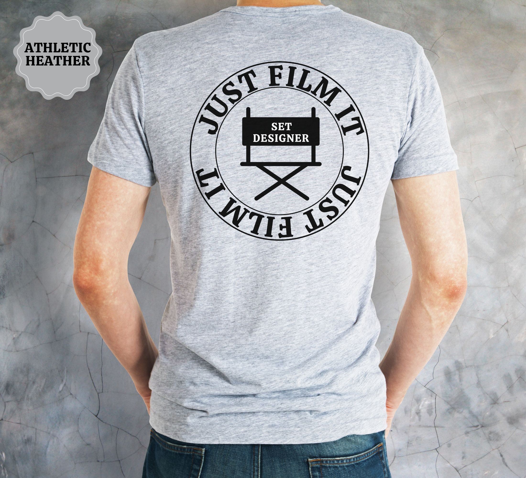 Film Shirt, Set Designer T-shirt, Just Film It Shirts, Behind the ...