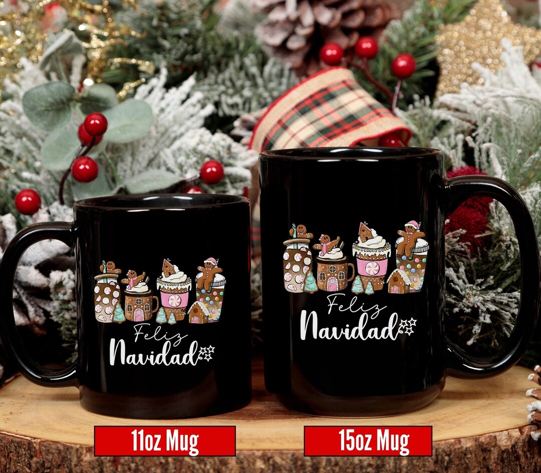 Feliz Navidad Gift, Mexican Christmas Mug, Spanish Christmas Gifts, Kid ...