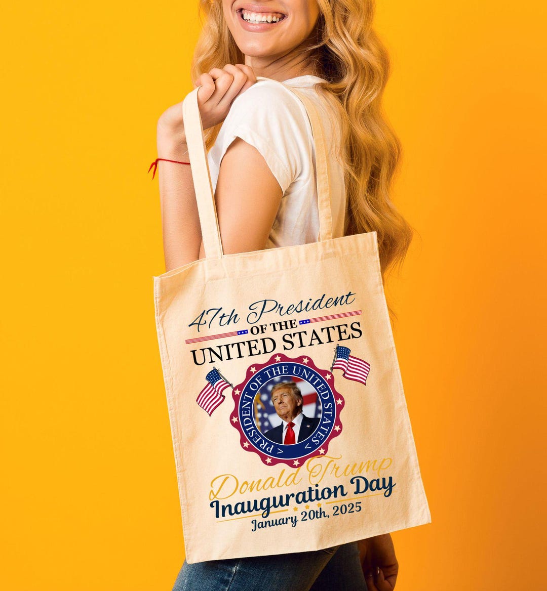 Trump Inauguration Tote Bag Gift, Inauguration Day Bag, President ...