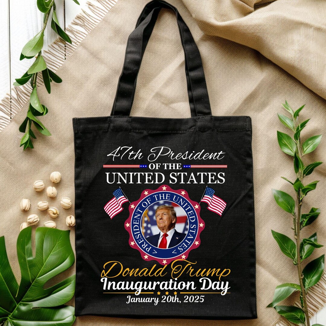 Trump Inauguration Tote Bag Gift, Inauguration Day Bag, President ...