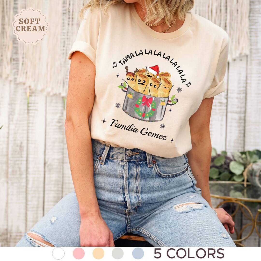 Personalized Mexican Christmas Sweatshirt, Tamales Sweater, Tamale T ...